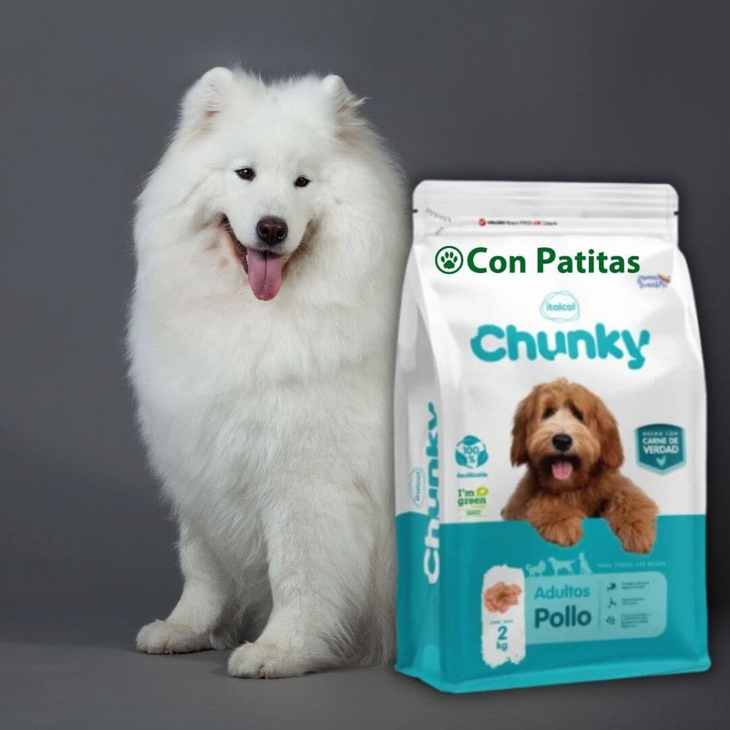 Chunky Adultos Perros Adultos Raza Mediana Grande Pollo – Con Patitas