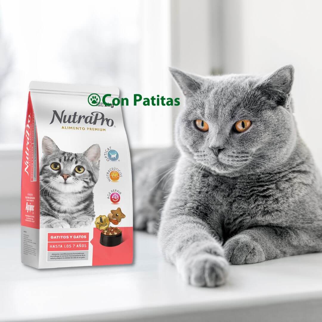 Nutra Pro Gatos y Gatitos – Con Patitas