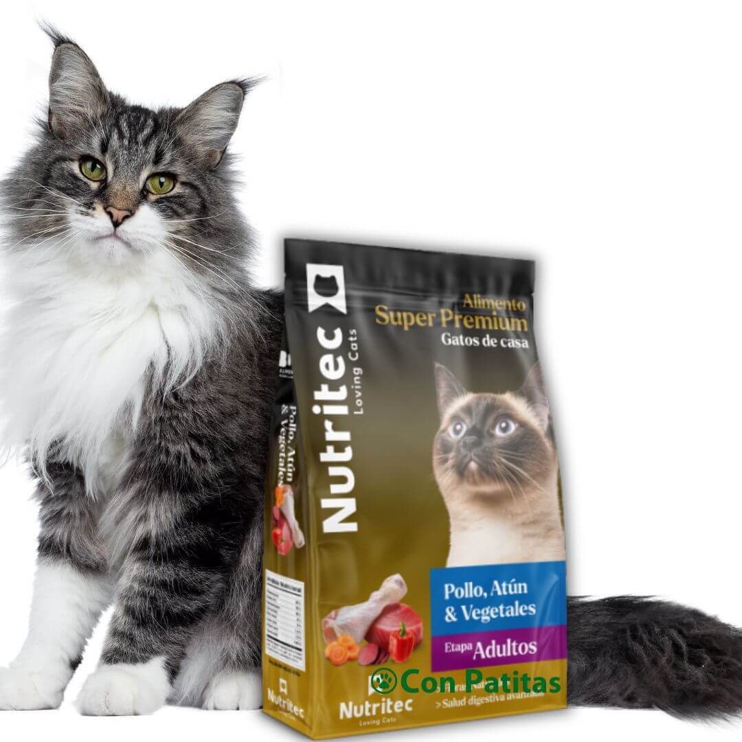 Nutritec Gatos Super Premium Alta Proteína – Con Patitas