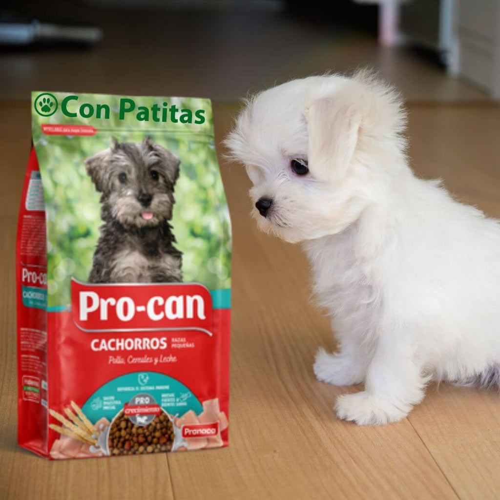 Pro Can Cachorros Raza Pequeña Pollo Leche Cereales – Con Patitas