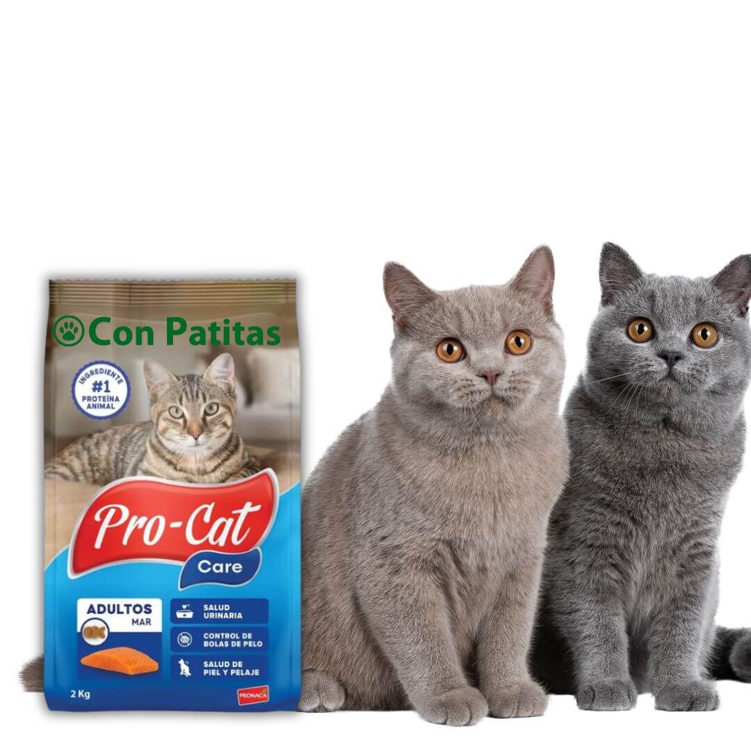 Pro Cat Care Pescado Mar Gatos Adultos – Con Patitas
